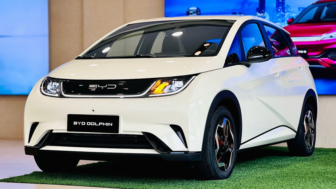 BYD Dolphin (2024)  Mini EV - Interior And Exterior