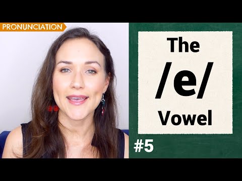 The /e/ Vowel Sound (get, bread) | British Pronunciation