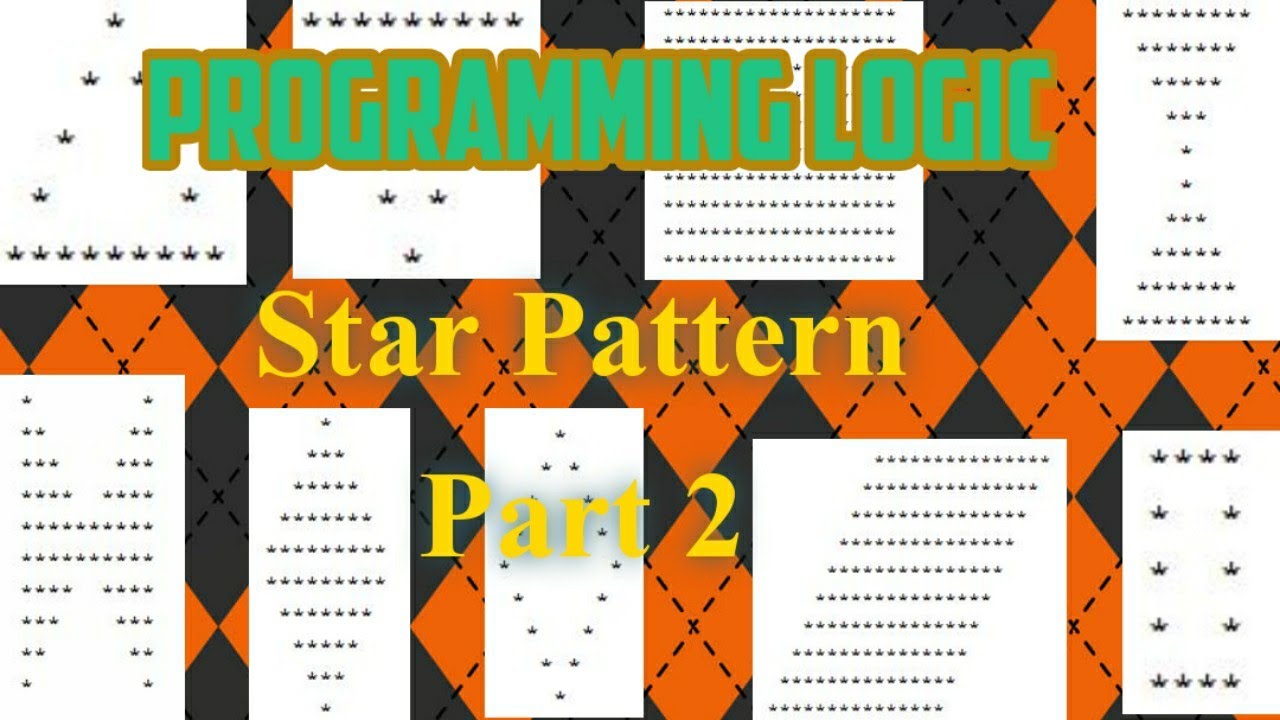 Create Star Pattern (Shape) in Java using Looping - Programming Logic Part 2