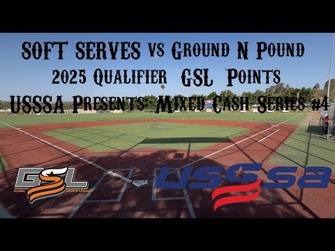 SOFT SERVES vs Ground N Pound - 2025 Qualifier - GSL - Points - USSSA Presents: Mixed Cash Series #4