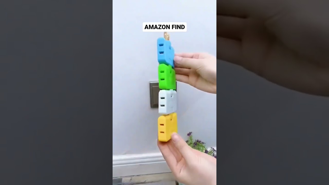 3 in 1 Rotatable Socket Converter | Power Plug Adapter #adapter #plug #gedget #sockets #dropshipping