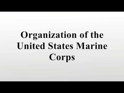Organization of the United States Marine Corps