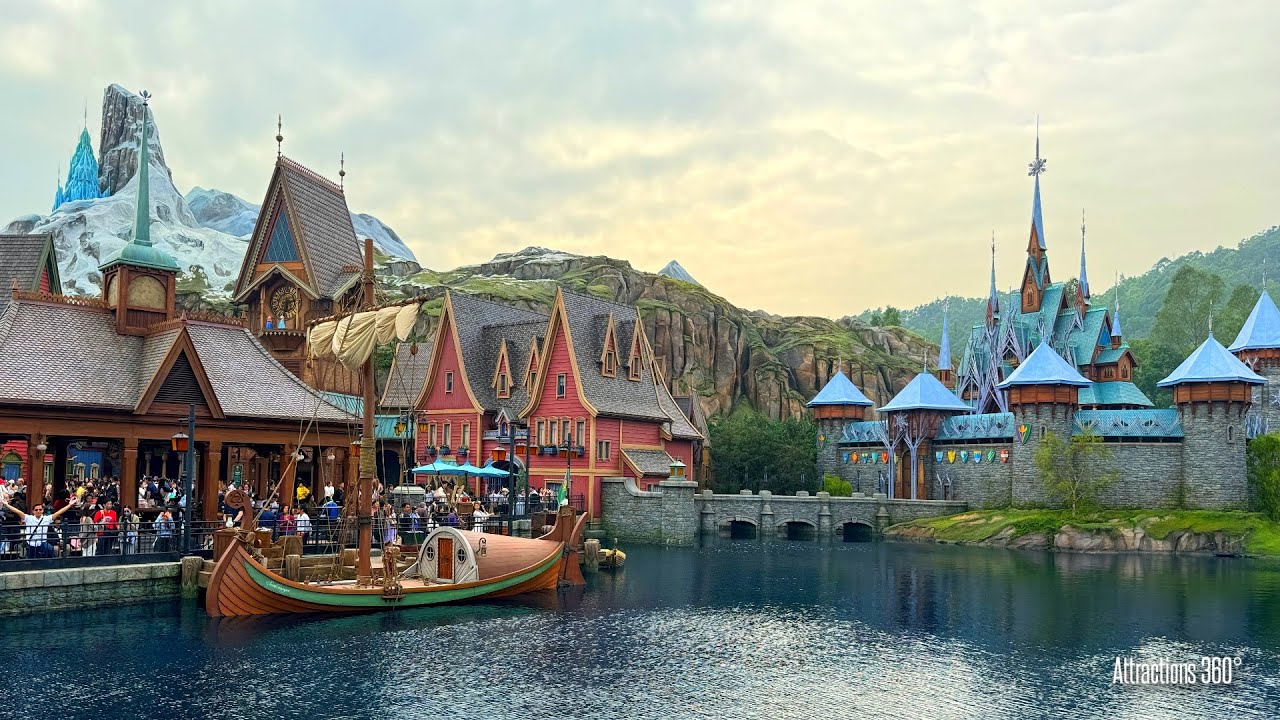 MyDisneyFix | Frozen Themed Land & 2 Frozen Rides | World of Frozen at ...