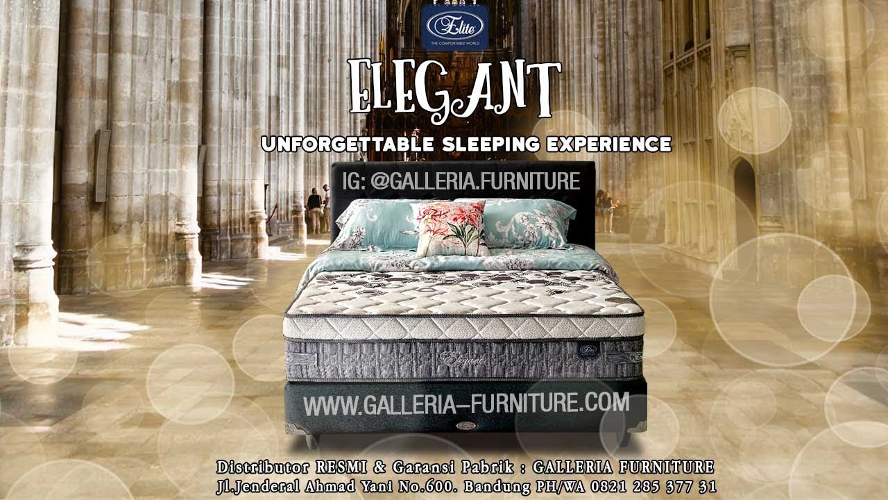 Spring Bed Elite Elegant : Model Terbaru 2020 [Short Preview]