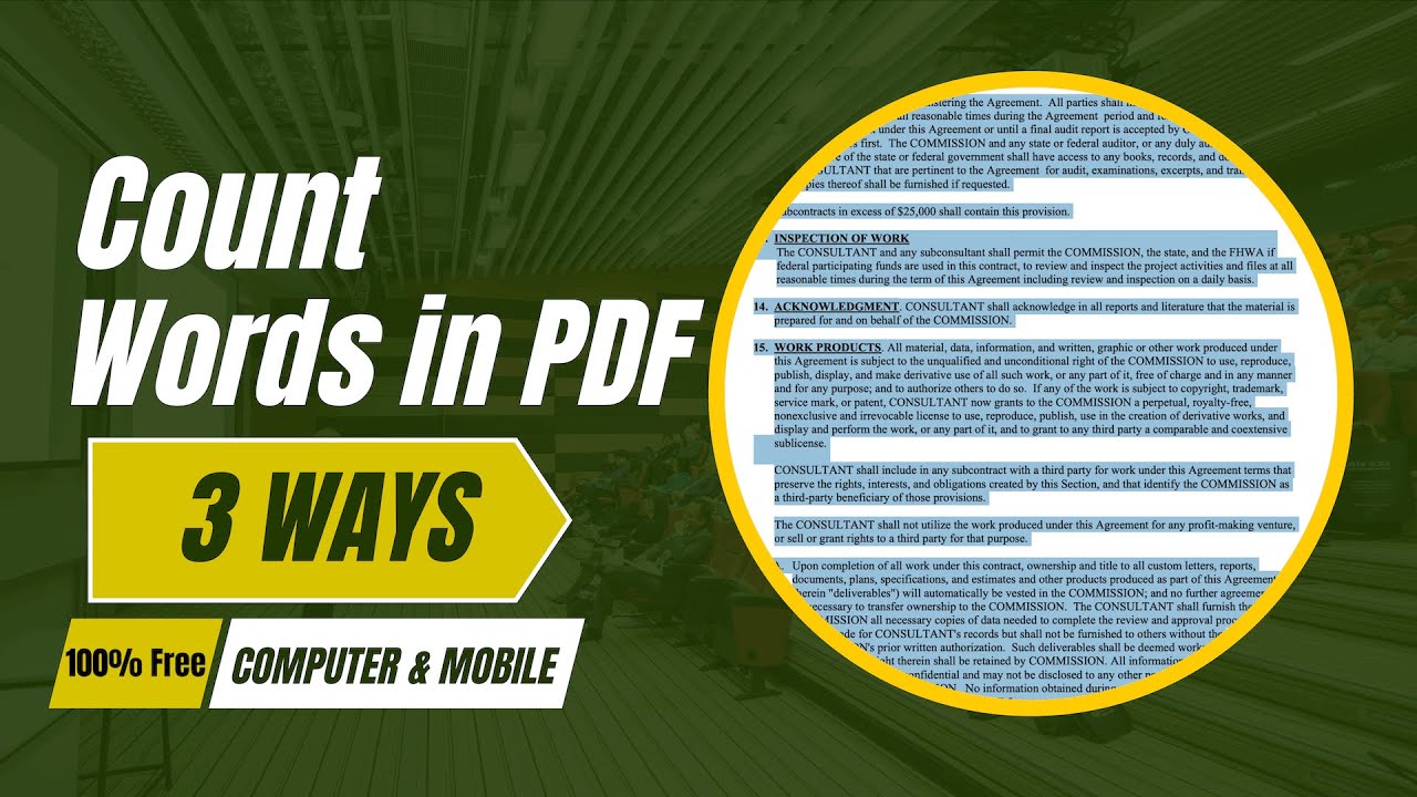 3 Ways to Count Words in a PDF (Work on Mobile Too)