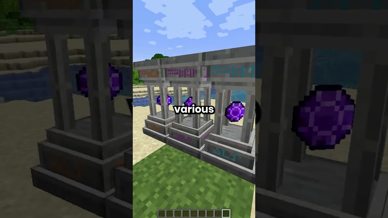 Minecraft Waystone Mod That Teleports You ANYWHERE! #minecraft #shorts