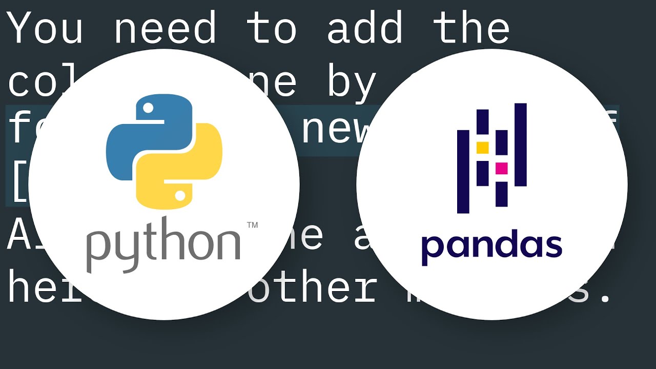 Pandas Python : how to create multiple columns from a list