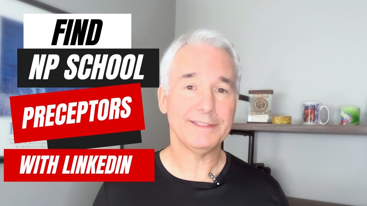 How To Find Preceptors For NP School With LinkedIn #npstudent 🔭