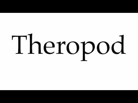 How to Pronounce Theropod