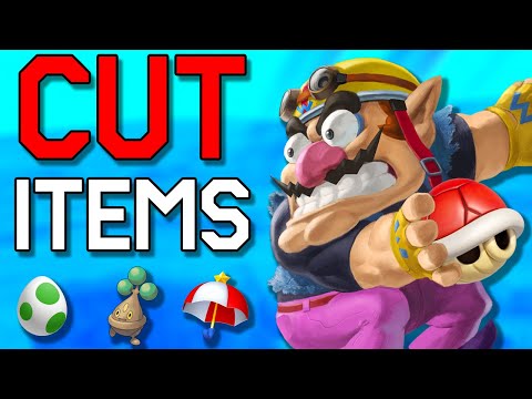 The CUT Items of Super Smash Bros Ultimate