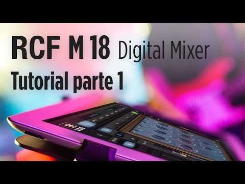 RCF M18 Digital Mixer 2021 - Black | Reverb