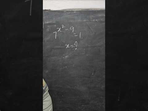 Exponential Equation #maths #shorts #solvingquadraticequations #mathcompetition #mathstricks
