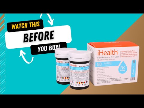 iHealth Blood Glucose Test Strips (50 Count)