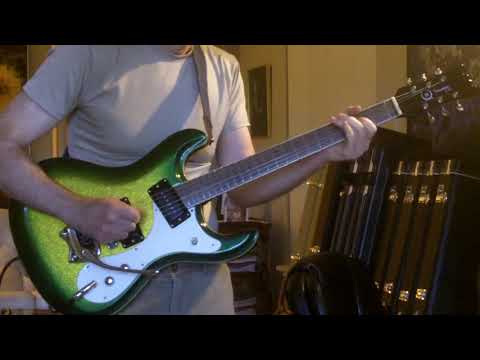 Hallmark 60 Custom "MOSRITE " style guitar with Factory | Reverb