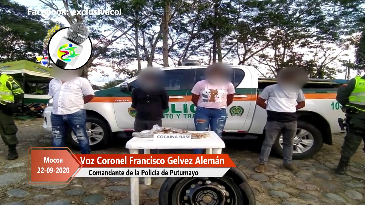 POLICIA DE PUTUMAYO DA OTRO GOLPE AL NARCOTRÁFICO