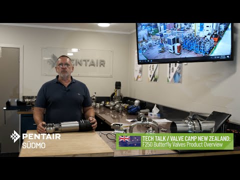 Pentair Südmo TECH TALK Episode 2: F250 Butterfly Valves (English)