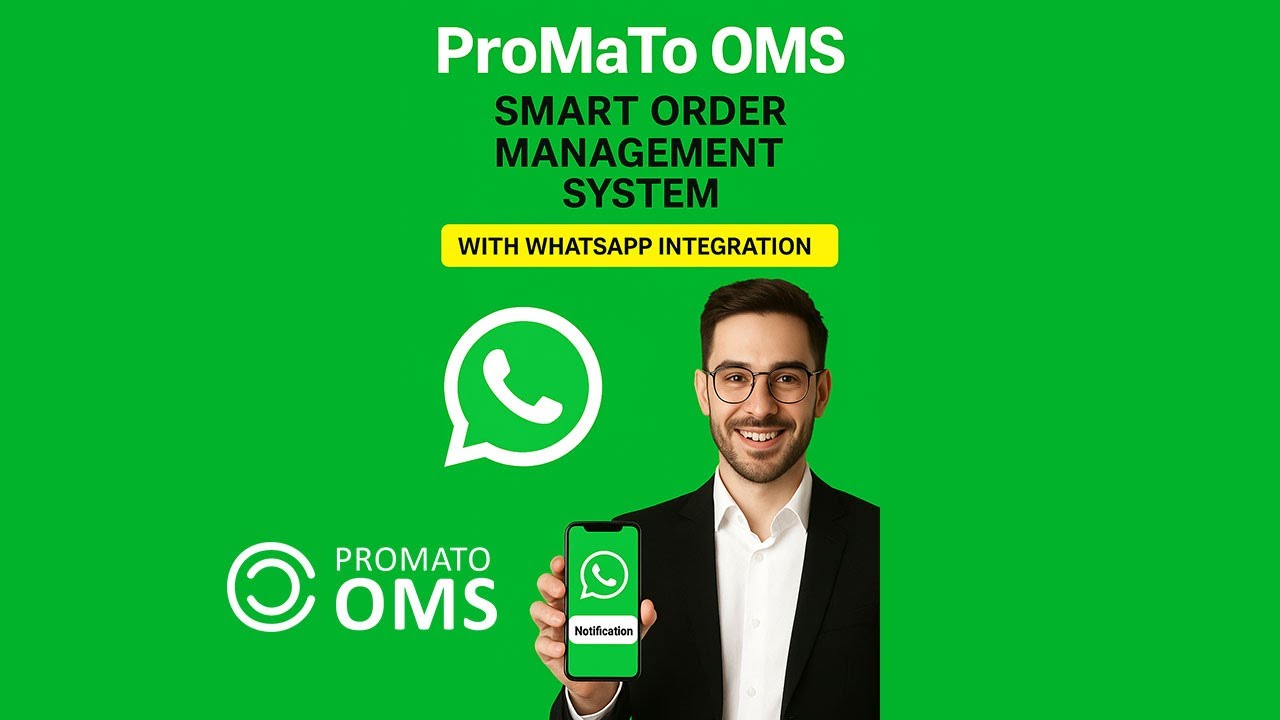 ProMaTo OMS | Smart Order Management System with WhatsApp Integration