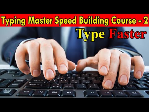 Typing Master Speed Building Course Lesson 2 | Improve your Typing Skills to Pro | IT Tactics