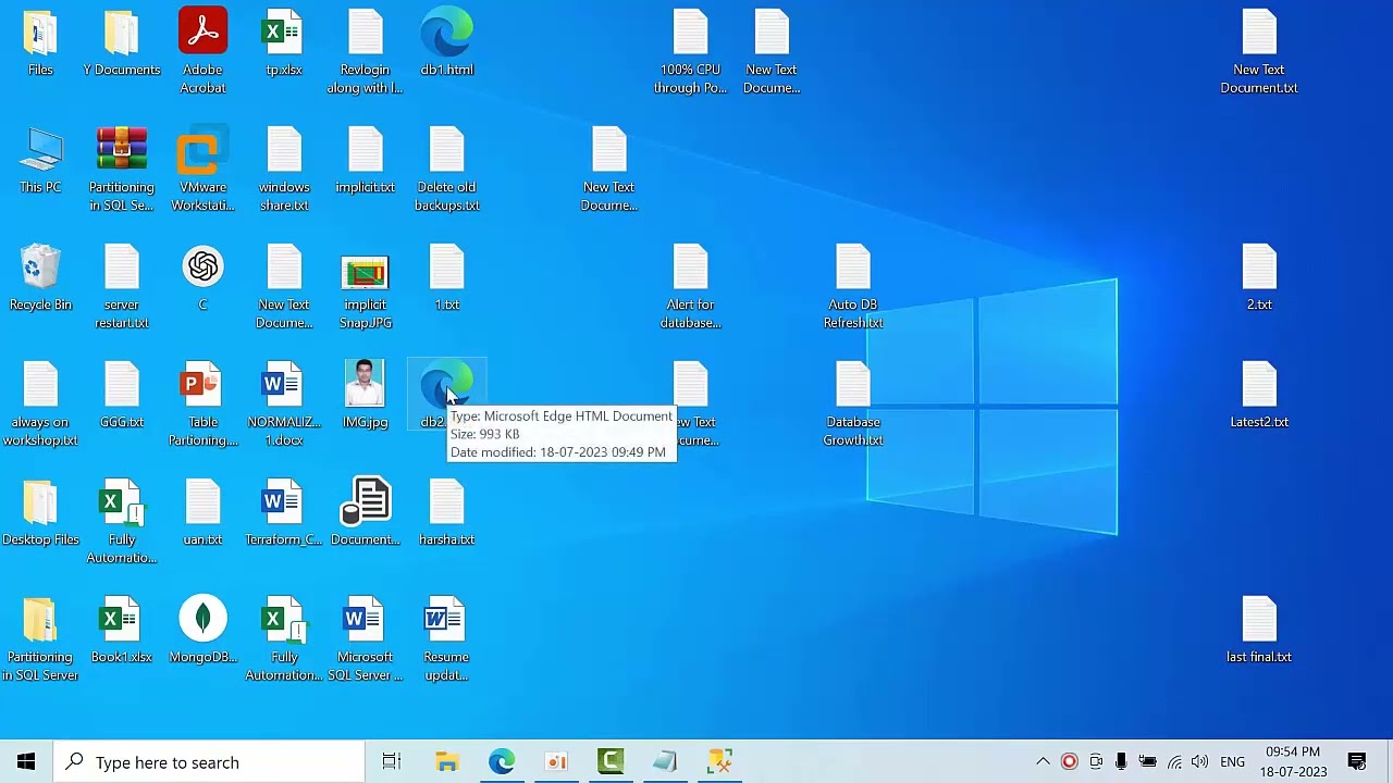 How To Document the MS SQL Database