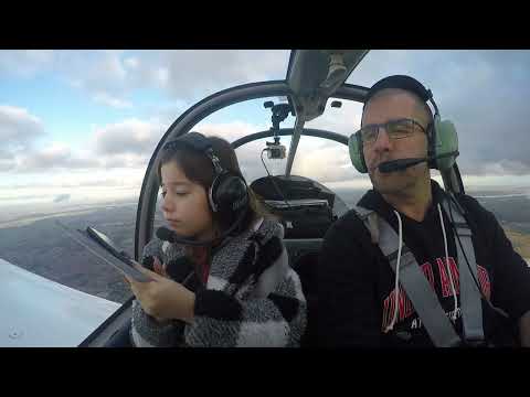 Nice flight up to Harwich & Felixstowe with my Co Pilot Amelia !