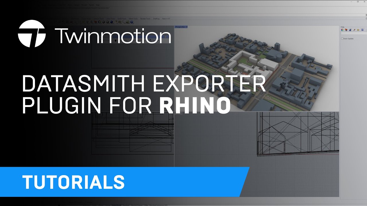 Installing and Using the Datasmith Exporter Plugin for Rhino | Twinmotion Tutorial