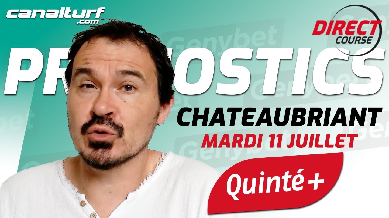 Pronostic QUINTE+ et courses PMU Mardi 11 Juillet 2023 - En partenariat avec @GenybetTurf