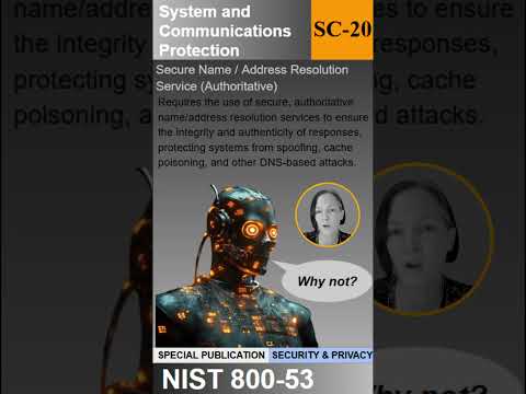 🔶 SC-20: Secure Name / Address Resolution Service (Authoritative) | (NIST 800-53)– Why Not?