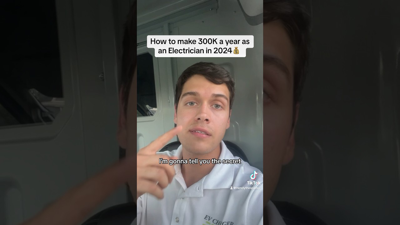 How to make 300k / Year Salary as an Electrician #electrican #bluecollar #advice