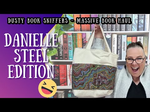 Massive Second Hand Book Haul Danielle Steel Edition