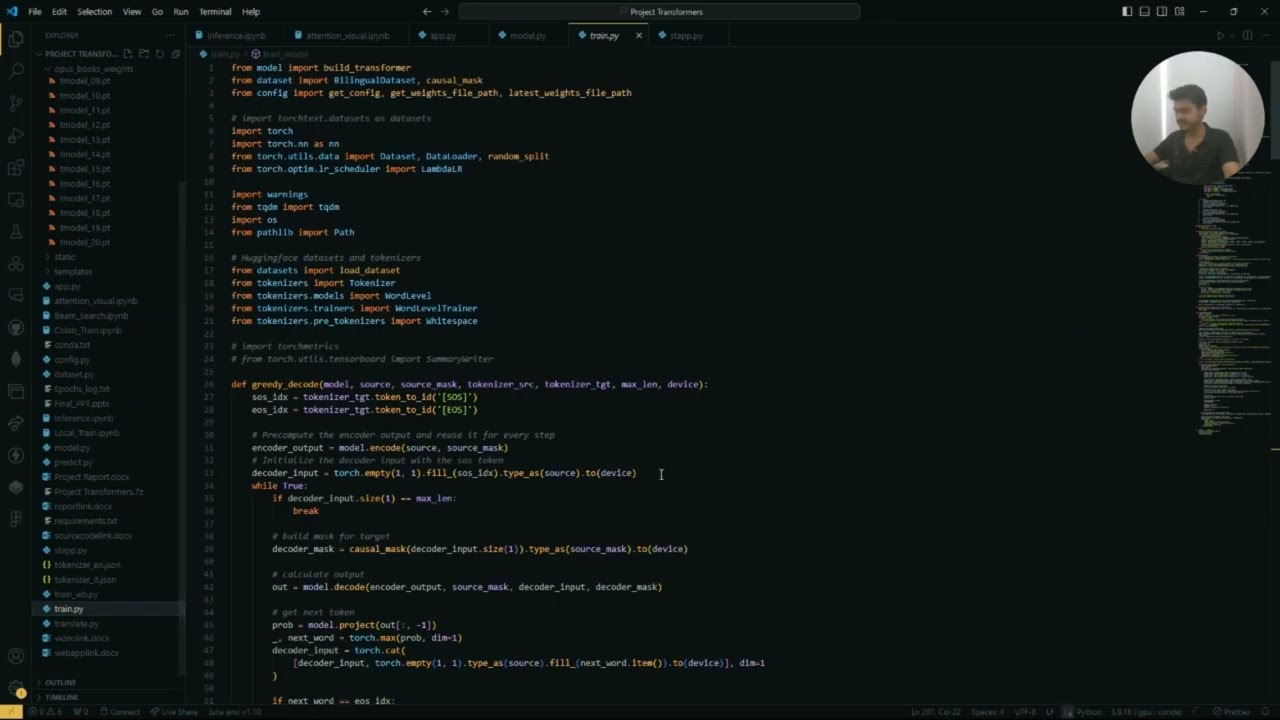 Visualising attention using deep learning