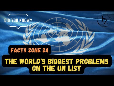 The World's Biggest Problems on the UN List - Facts Zone 24