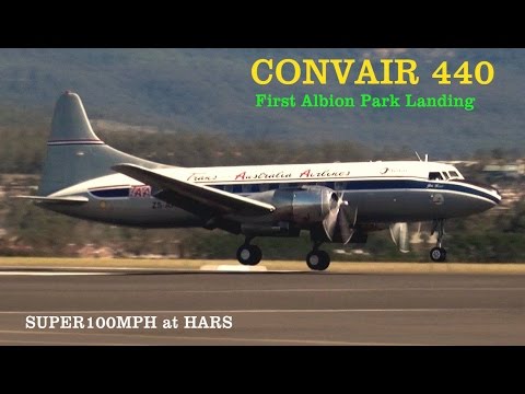 HARS CONVAIR 440 First Albion Park Landing