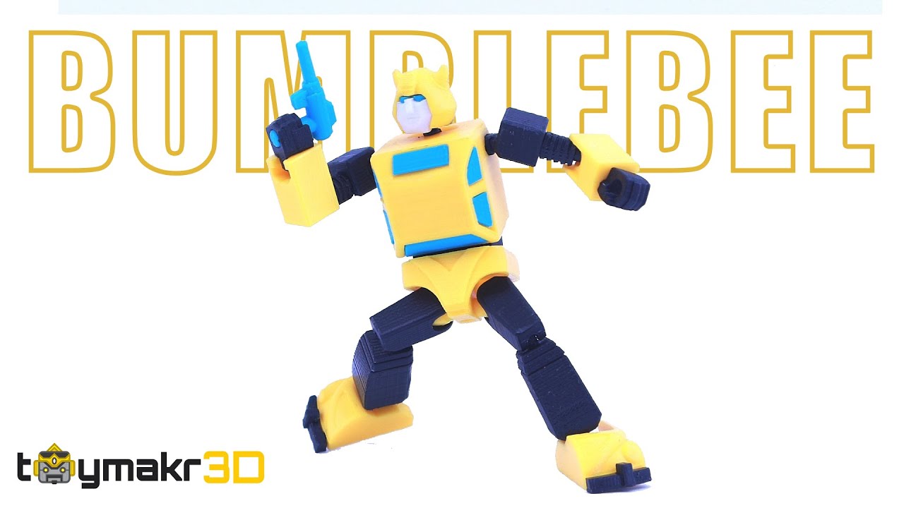 [ FREE STL FILES ] 3D Printed G1 Transformers BUMBLEBEE