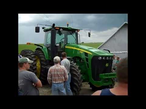 JD 8330 Tractor with 277 Hours Sold for $210,000 on Iowa Auction