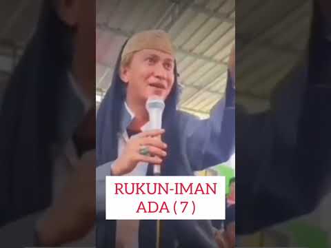 MUFTI BAHAR ! RUKUN IMAN ADA 7