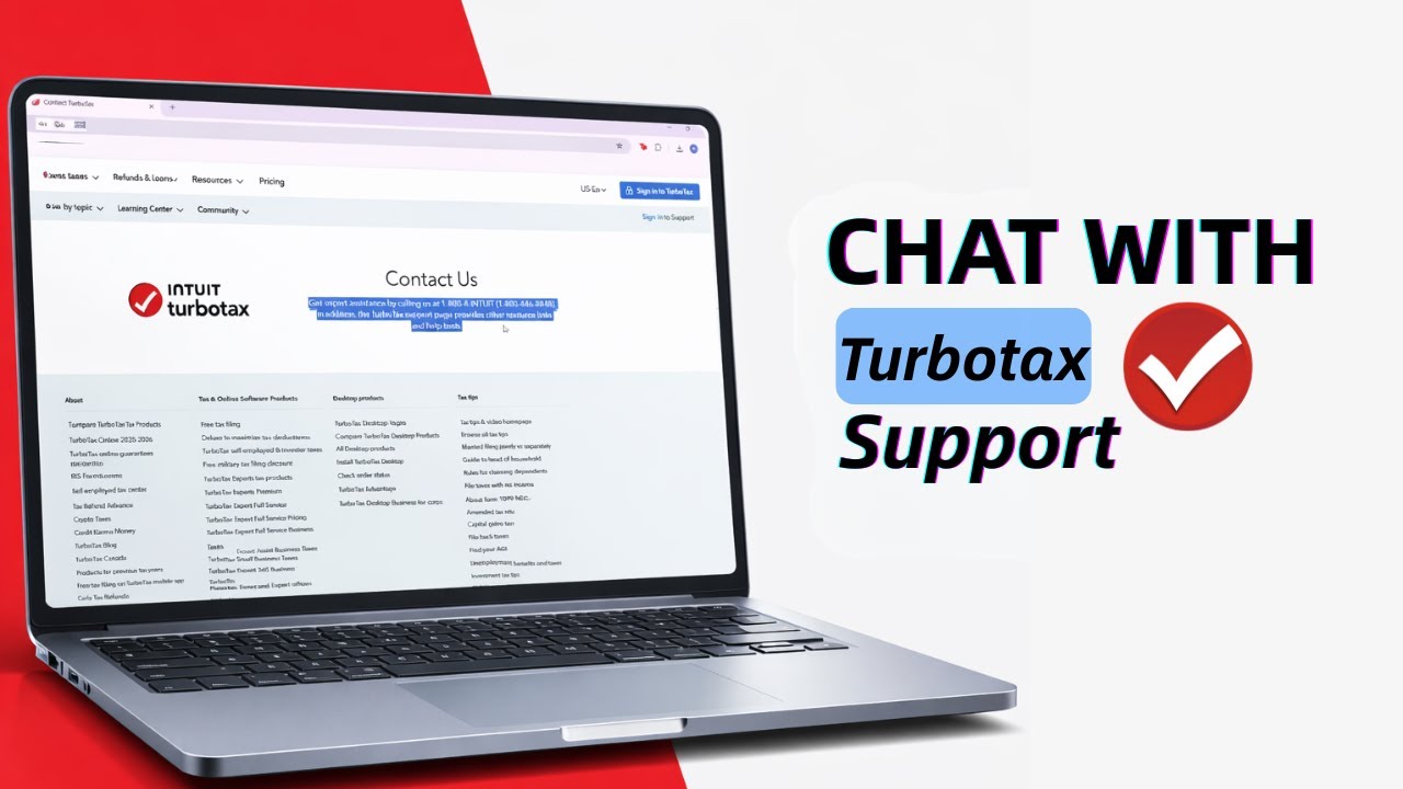 TurboTax Support: How to Chat with TurboTax Customer Service (Contact Support) | 2026