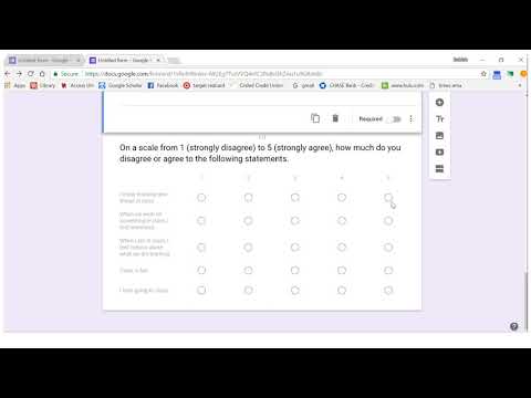 Creating a Google Forms Survey