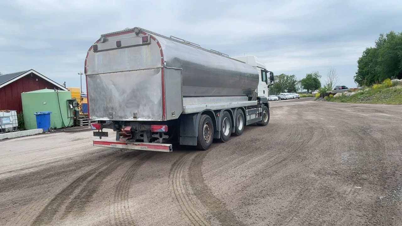 Tankbil MAN TGS 35.480 8X4-4 BL, Uppsala, Klaravik auktioner