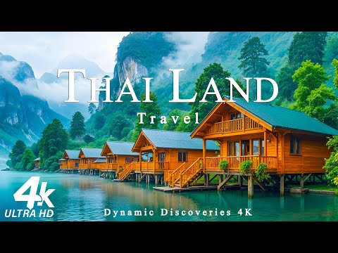 Thailand 4K - Explore tropical beaches, golden temples in the land of smiles in Southeast Asia