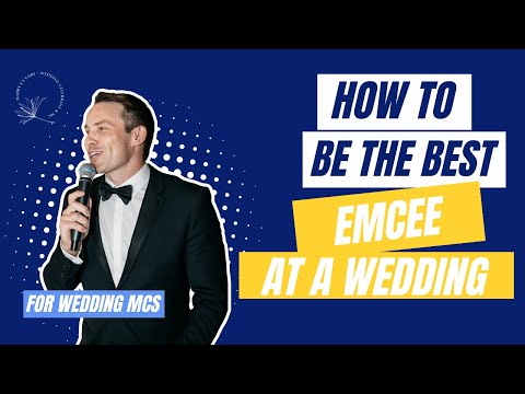 How To Be The Best MC at a Wedding