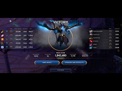 How to Score 1.84M | Crownfall: Nest of Thorns Echelon 7 Patch 1.1 | Dragonus Gameplay | DOTA 2