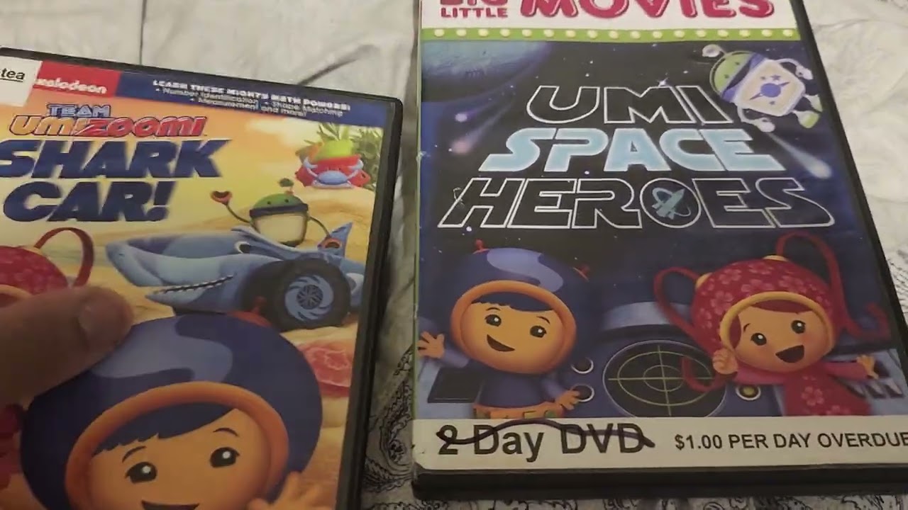 2 Team Umizoomi DVDs
