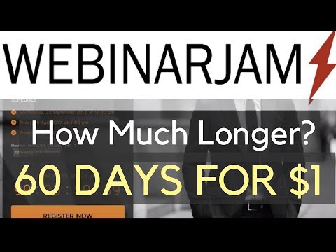 WebinarJam Pricing | $1 For 60 Days (BUT FOR HOW MUCH LONGER?)