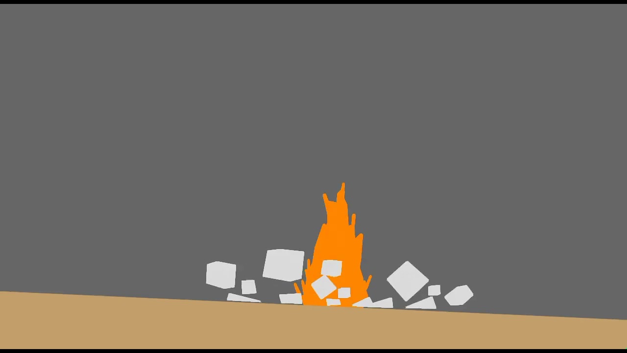 a huge explosion | sticknodes test