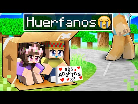 NADIE nos ADOPTA en MINECRAFT ๐ญ๐ผ con SILVIOGAMER