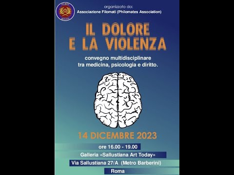 Convegno n. 863 - Angela SCIBETTA, Il dolore e la violenza