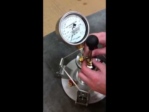 Replacing a Pump on a Test Mark Concrete Pressure Meter