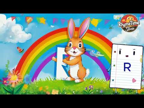 R:Radiant Rainbows | Fun and Educational Rhyming Story for Kids | @RhymeTimeStorie