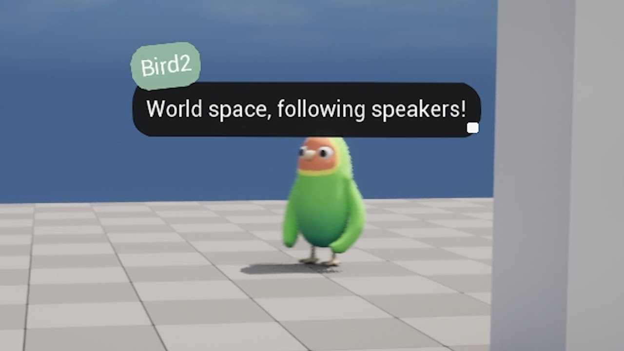 Interesting Speech Bubble Rendering