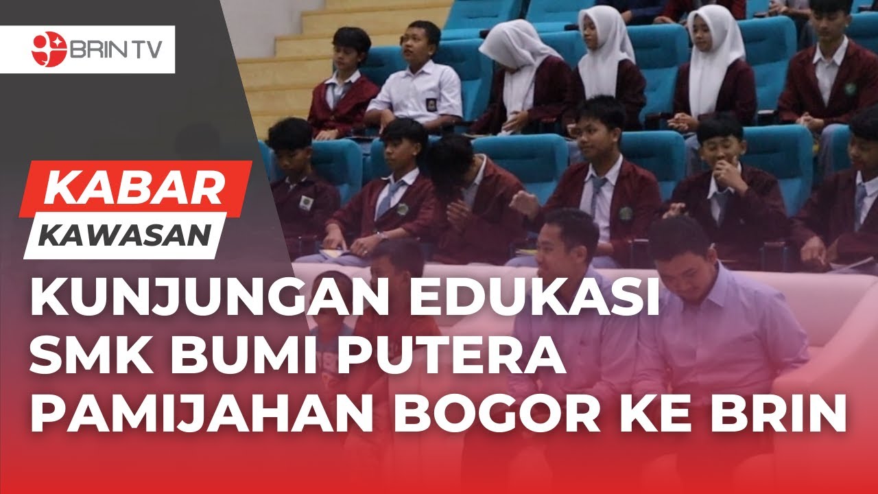 Perkaya Wawasan Data Center, Siswa SMK Bumi Putera Pamijahan Kunjungi BRIN - Kabar Kawasan Serpong